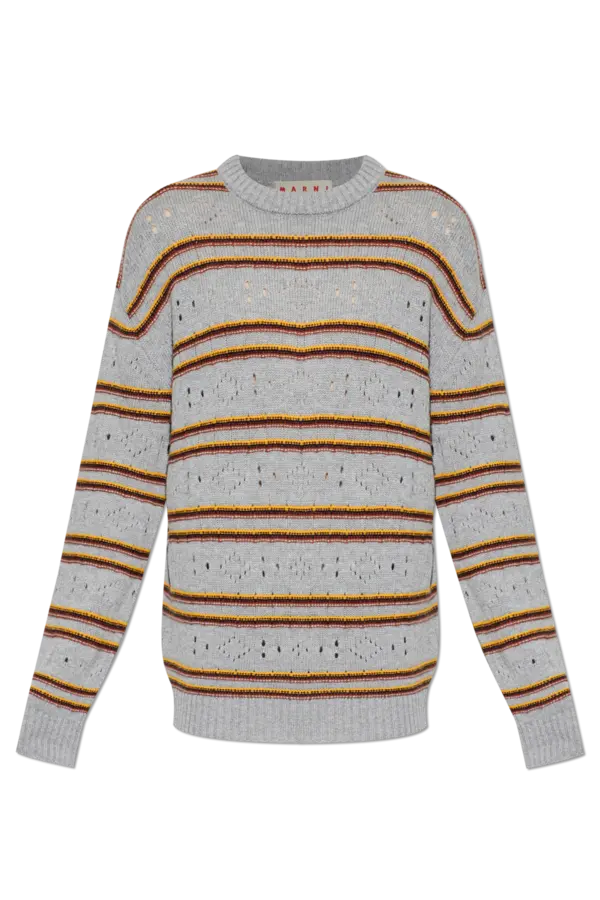 Marni Striped Cashmere Sweater