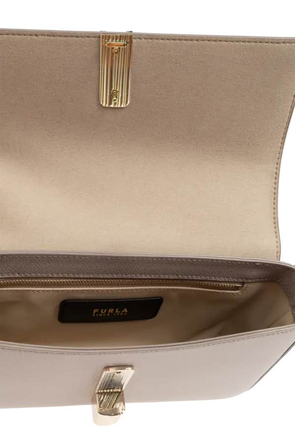 Furla Iride Small Bag In Grained Leather