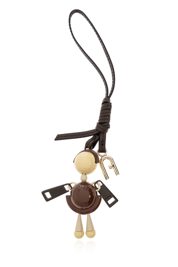 Furla Sfera" Keyring - Brown