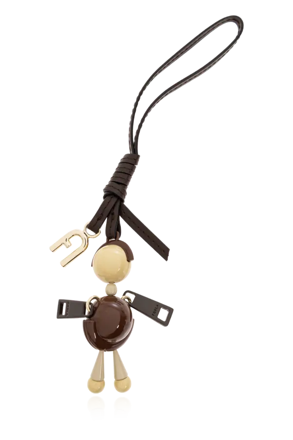 Furla Sfera" Keyring - Brown