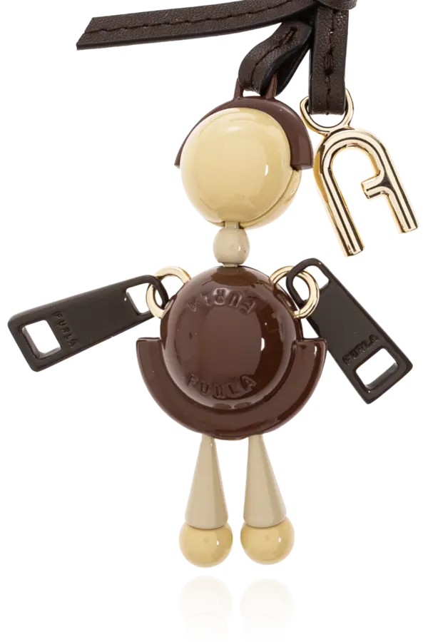 Furla Sfera" Keyring - Brown