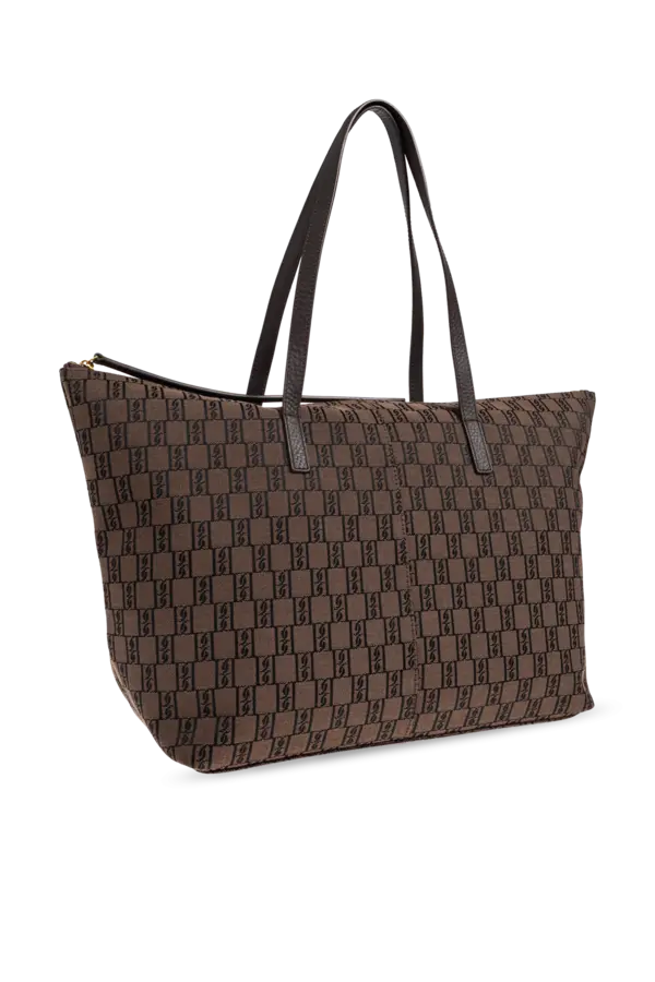 BY MALENE BIRGER Carva Canvas Monogram Tote Bag