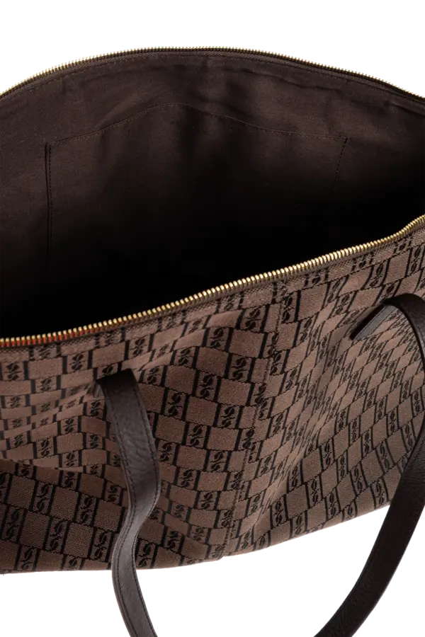 BY MALENE BIRGER Carva Canvas Monogram Tote Bag