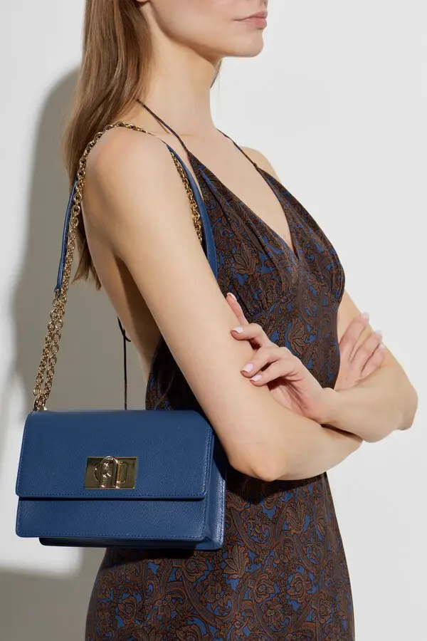 Furla 1927 Mini Bag - Navy Blue
