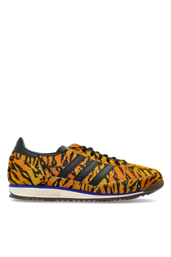 ADIDAS ORIGINALS Sl 72 Og Sneakers With Tiger Print - Orange