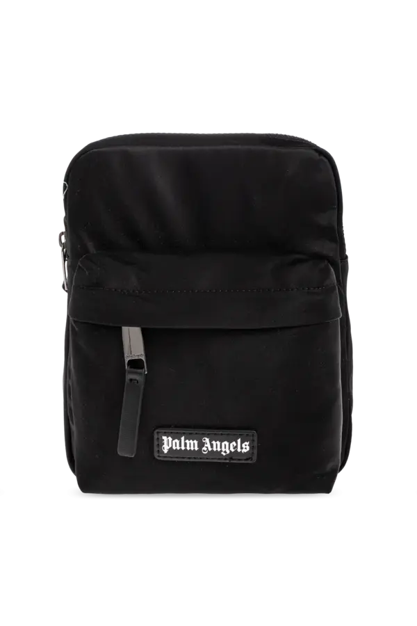 Palm Angels Logo Cross Body Bag - Black