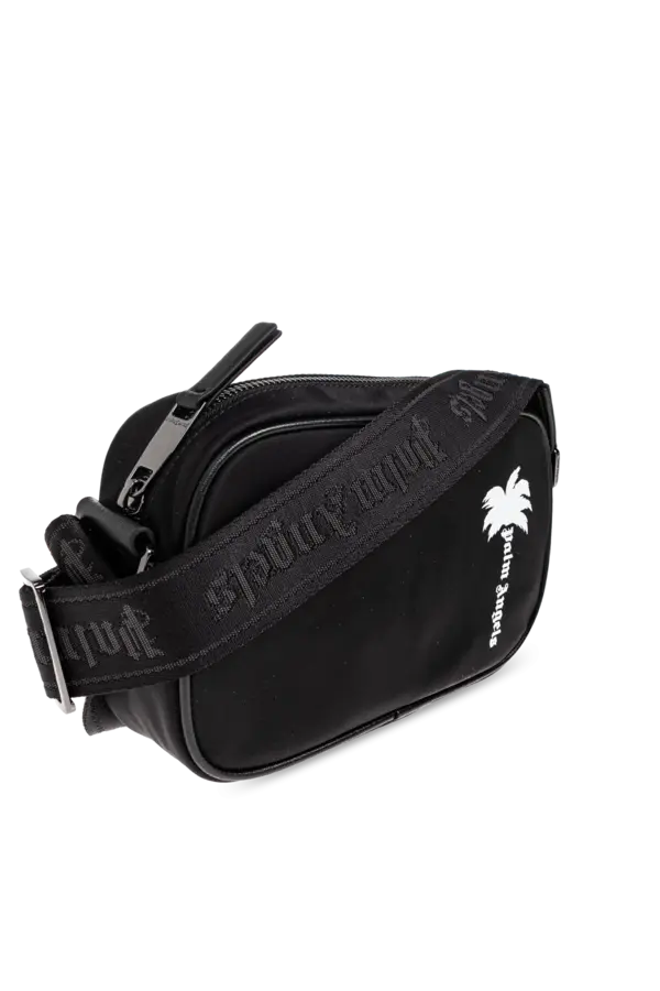 Palm Angels Cotton Logo Shoulder Bag