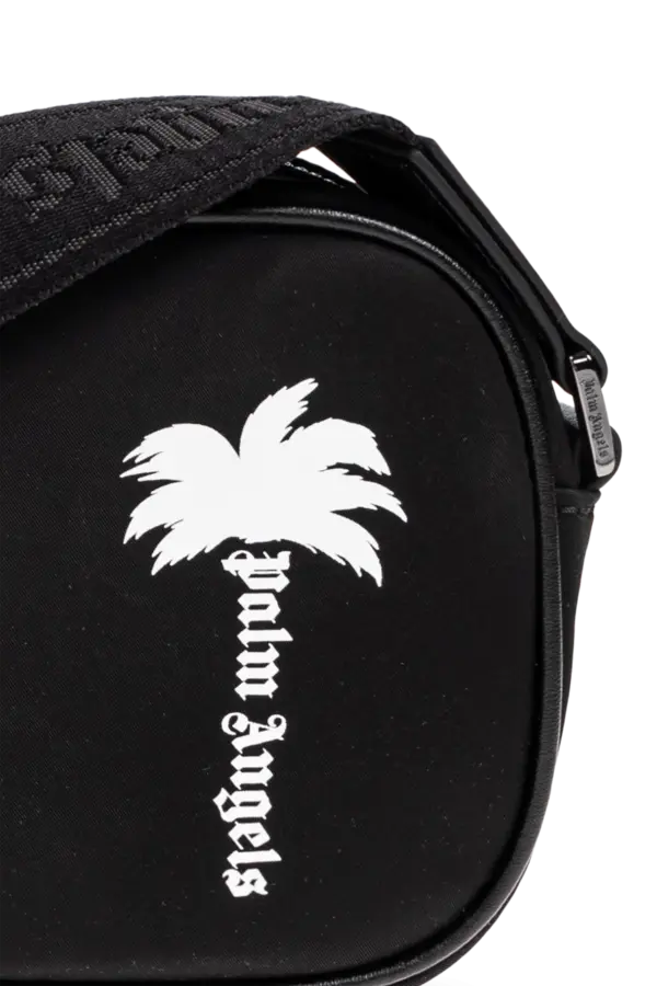 Palm Angels Cotton Logo Shoulder Bag