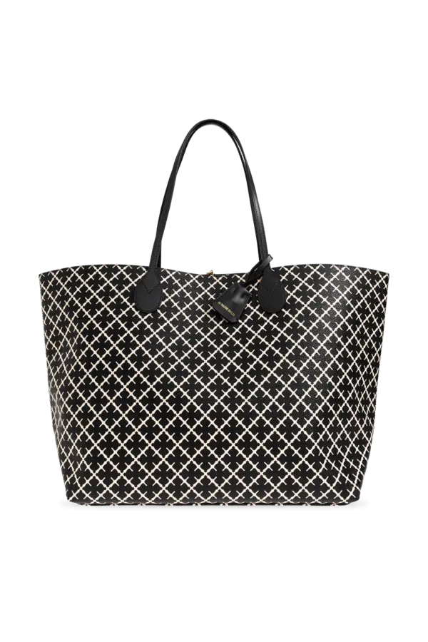 BY MALENE BIRGER Abi Bag Textured Tote - Black