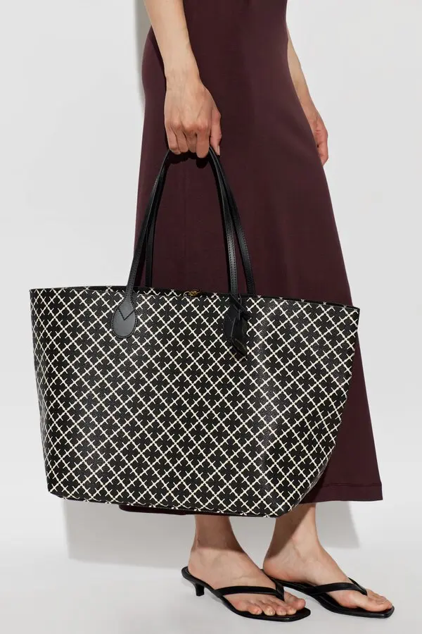 BY MALENE BIRGER Abi Bag Textured Tote - Black