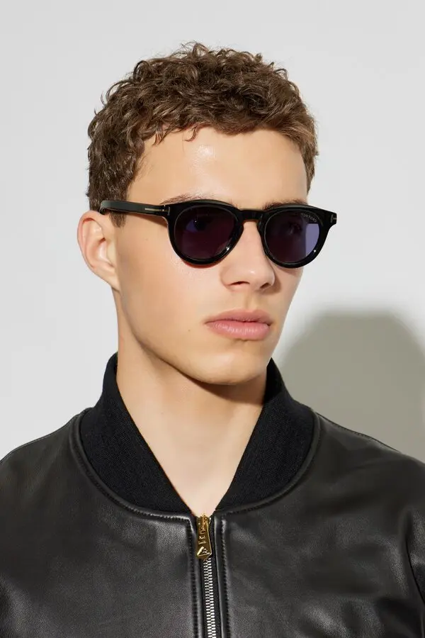 TOM FORD Round Frame Sunglasses