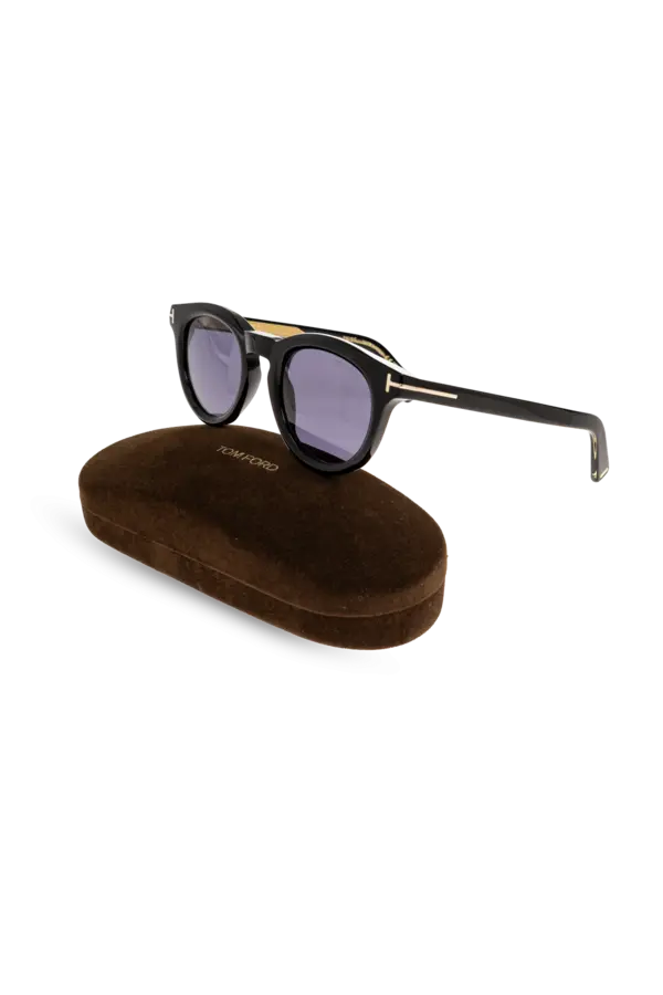 TOM FORD Round Frame Sunglasses