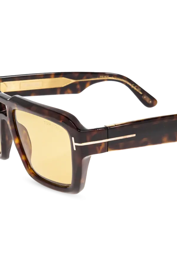 TOM FORD Rectangle Full Rim Sunglasses