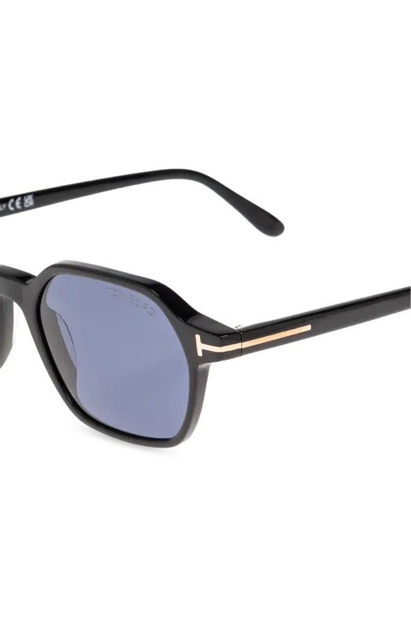 TOM FORD Geometric Acetate Sunglasses
