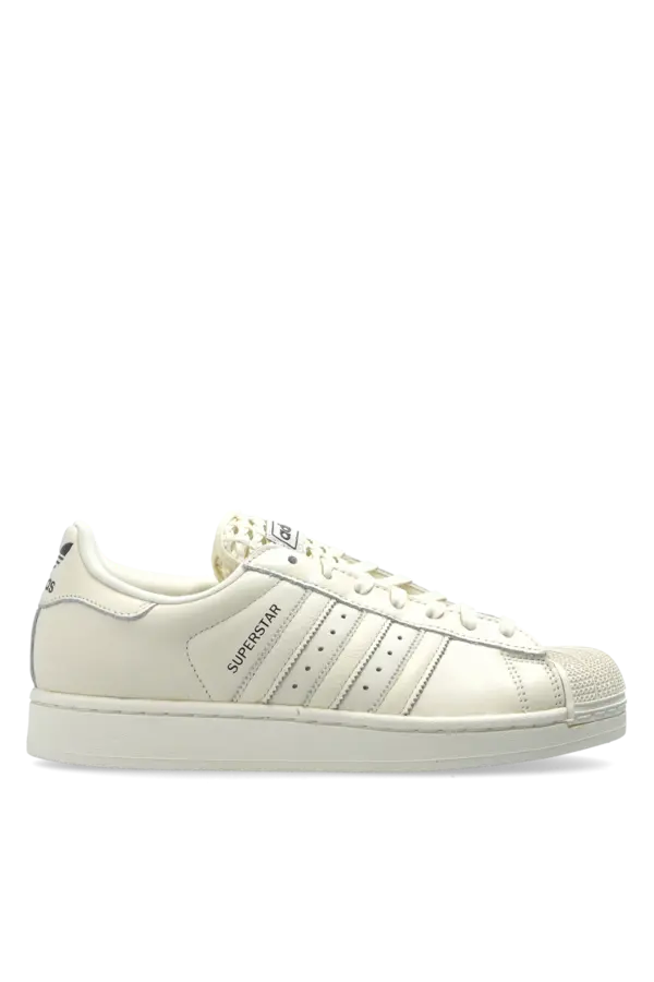 ADIDAS ORIGINALS Superstar Ii Low Top Leather Sneakers - Cream