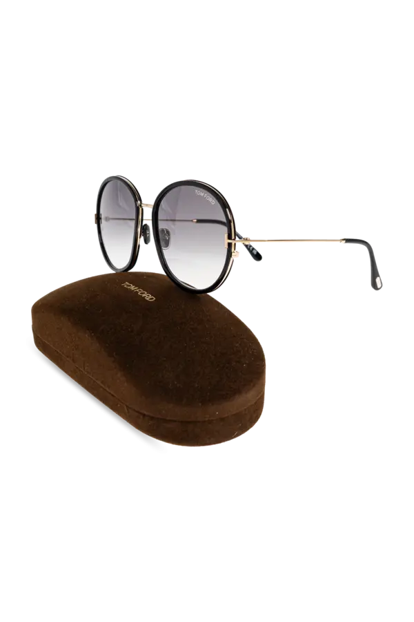 TOM FORD Round Frame Sunglasses