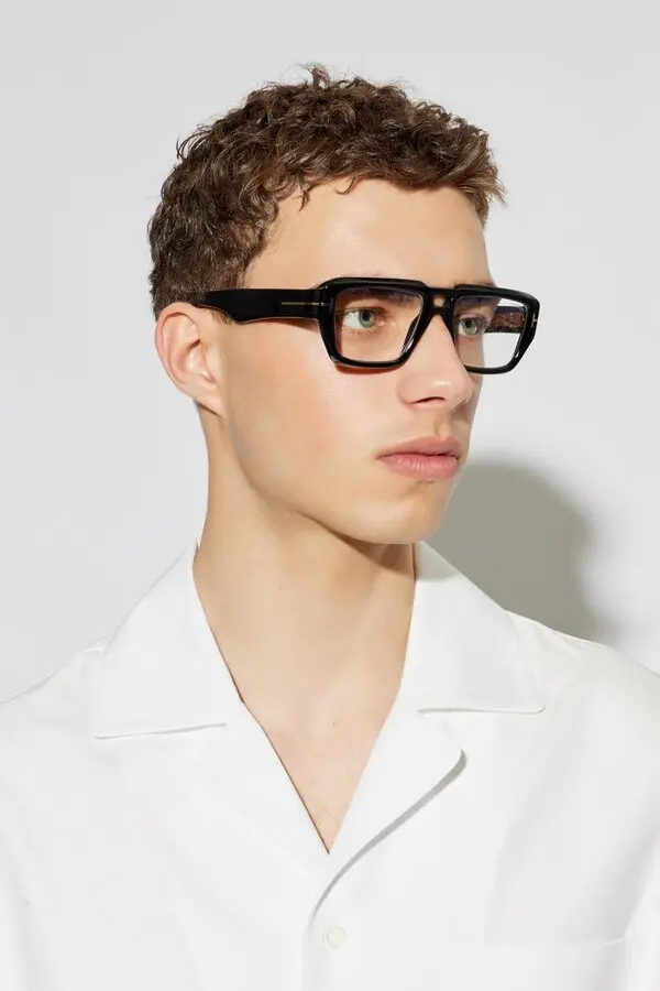 TOM FORD Rectangular Acetate Eyeglasses