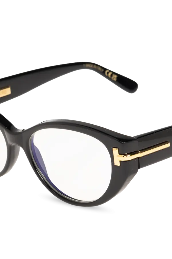 TOM FORD Cat Eye Eyeglasses - Black