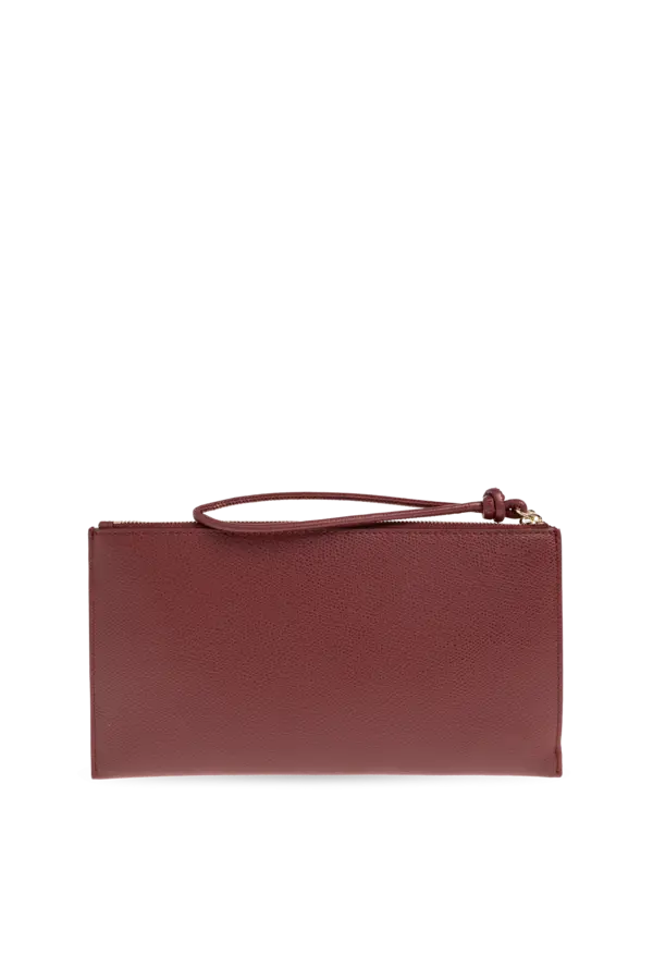 Furla Iride Medium Clutch With Gold Tone Logo Detail
