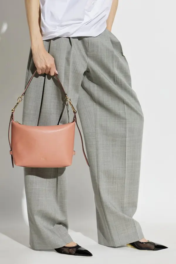 Furla Tonie Mini" Leather Shoulder Bag