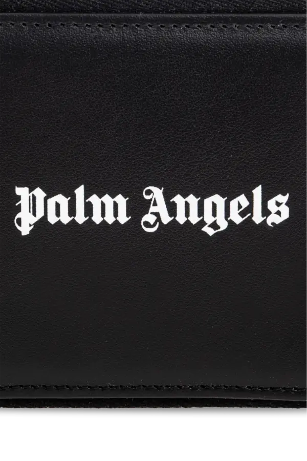 Palm Angels Leather Wallet With Logo