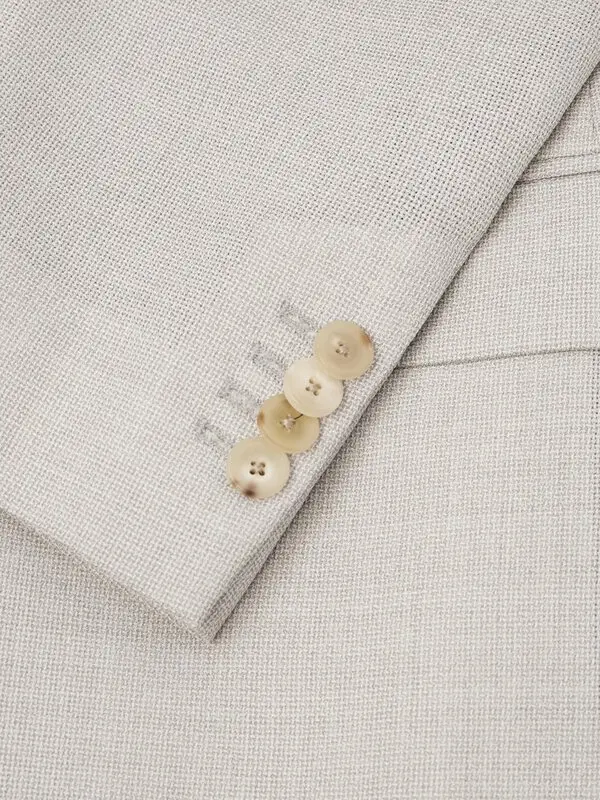 Mr P. Wool-hopsack Suit Jacket