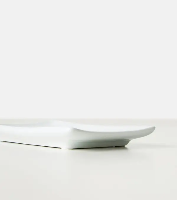 FORNASETTI Farfalle Porcelain Ashtray - White
