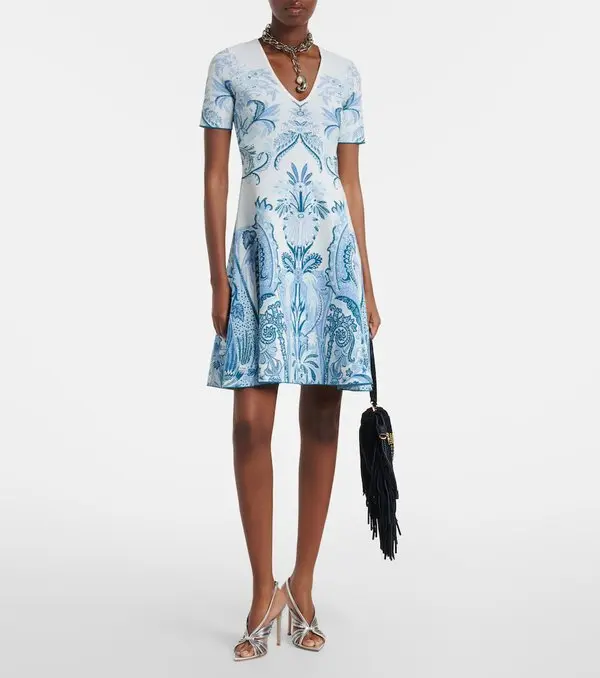 Etro Floral Minidress