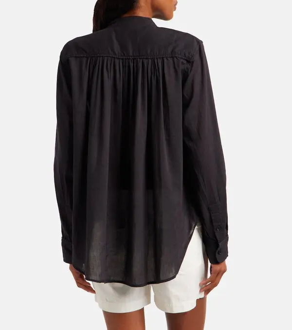 NILI LOTAN Clarys Cotton Blouse