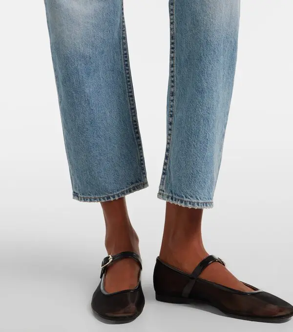 NILI LOTAN Lorimer Straight Jeans - Blue
