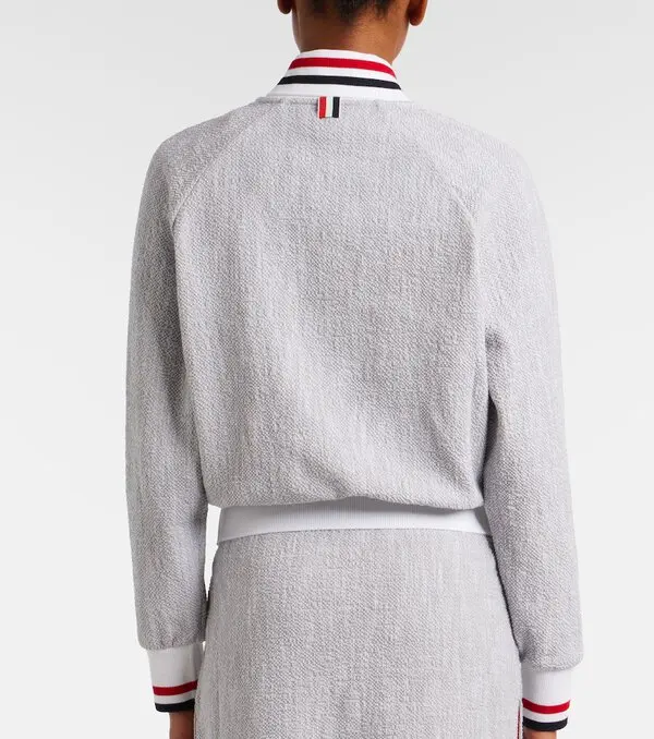 Thom Browne Cotton-blend Bomber Jacket