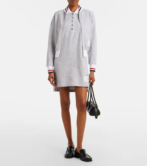Thom Browne Cotton-blend Bomber Jacket