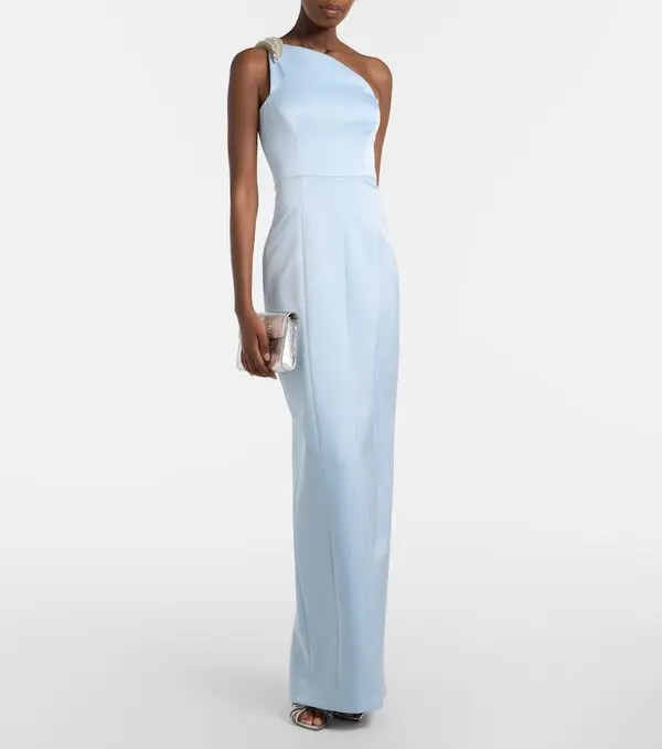 Rachel Gilbert Celestia One-shoulder Gown