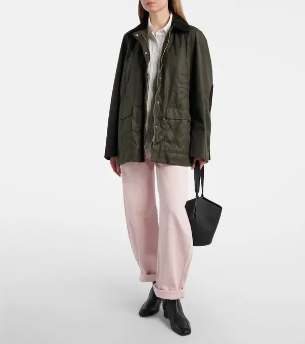 FRAME Bubble Barrel-leg Jeans - Pink