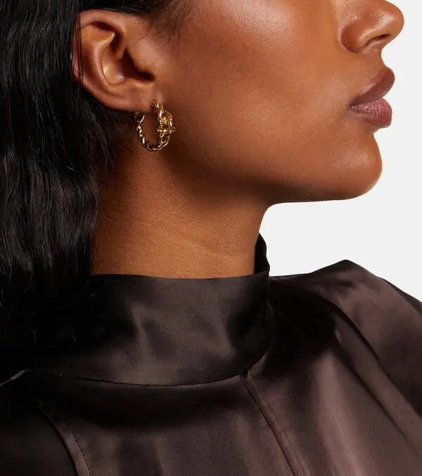 FERRAGAMO Gancini Hoop Earrings