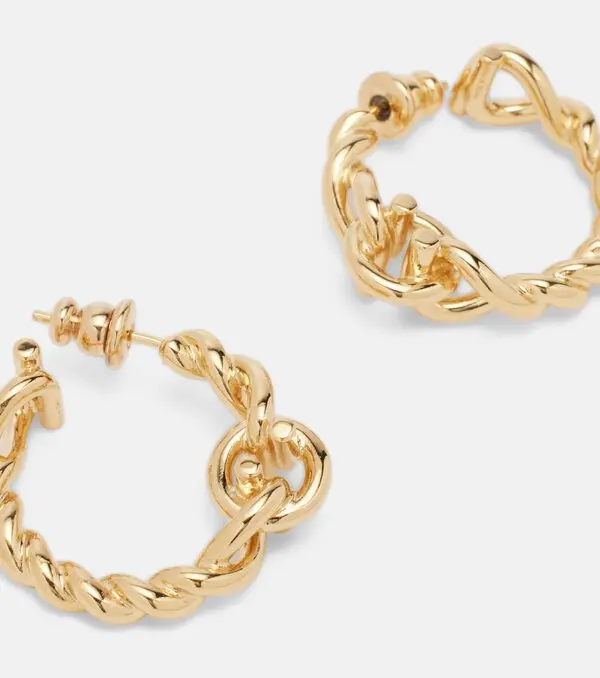 FERRAGAMO Gancini Hoop Earrings