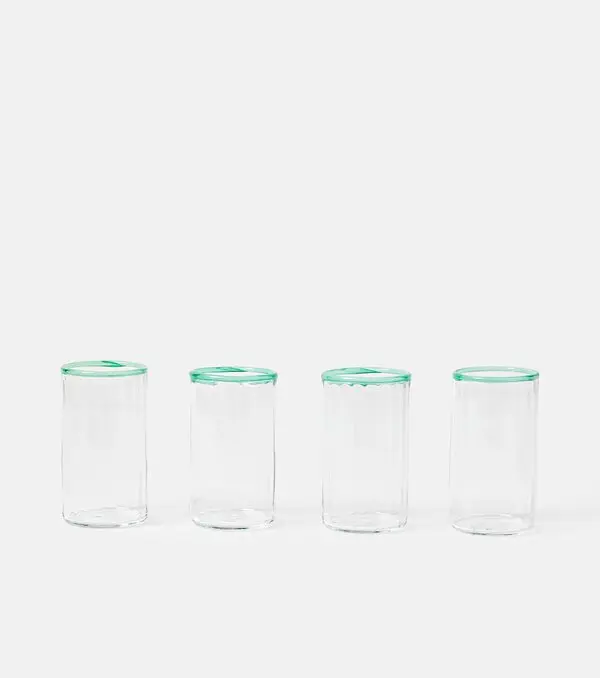 AKUA OBJECTS Peter Small Set Of 4 Glasses - Transparent