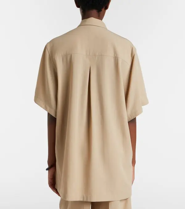 TOTEME Oversized Shirt - Beige