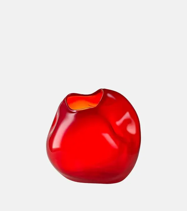 ALEXA LIXFELD Komet Glass Vase - Red