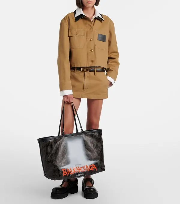 Balenciaga Large Canvas Tote Bag