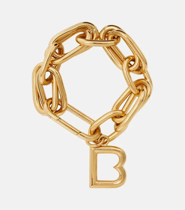 Balenciaga Eisa B Bracelet - Gold