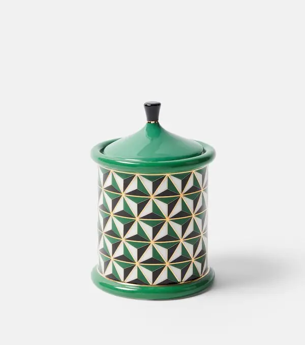 Jonathan Adler Versailles Porcelain Container - Green