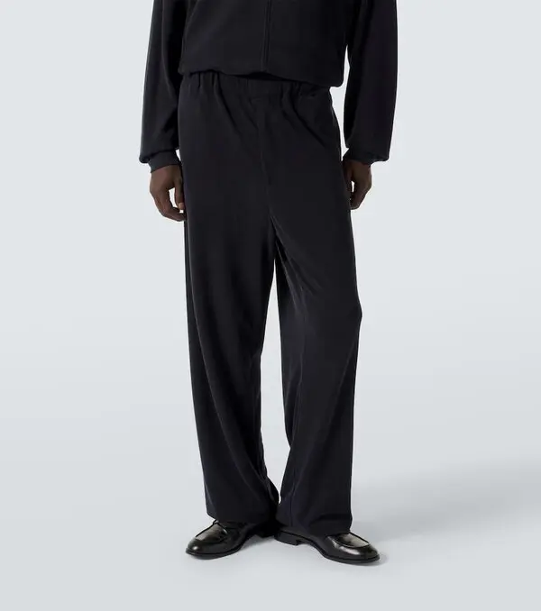 Giorgio Armani Knitted Wide-leg Pants