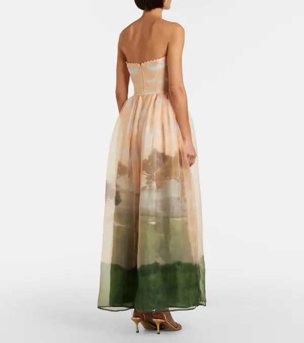 Agua Bendita Tonia Páramo Printed Cocktail Dress