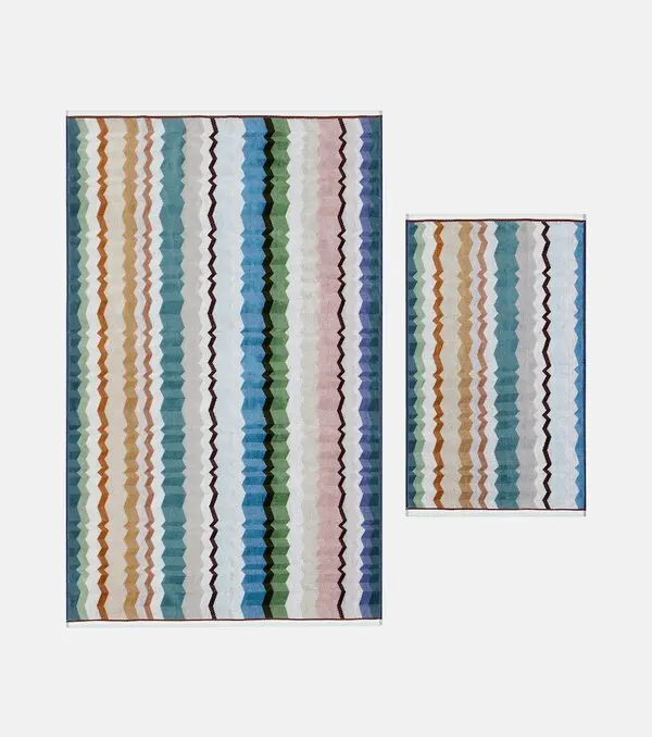 Missoni Eva Set Of 2 Cotton Terry Towels