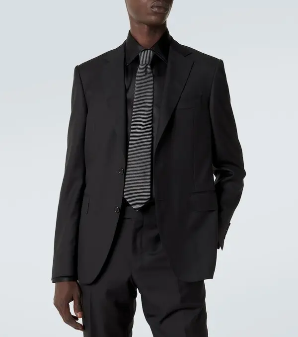 Giorgio Armani Striped Silk Tie