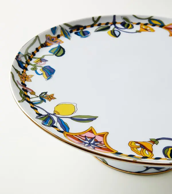 La DoubleJ Borboni Porcelain Cake Stand