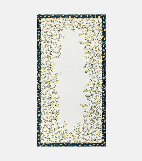 La DoubleJ Borboni Large Linen Tablecloth - Multicoloured