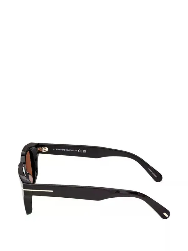 TOM FORD Rectangle-frame Sunglasses - Black