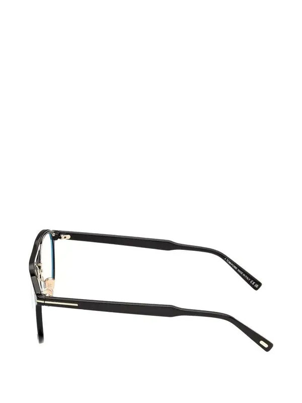 TOM FORD Double-bridge Pilot-frame Glasses